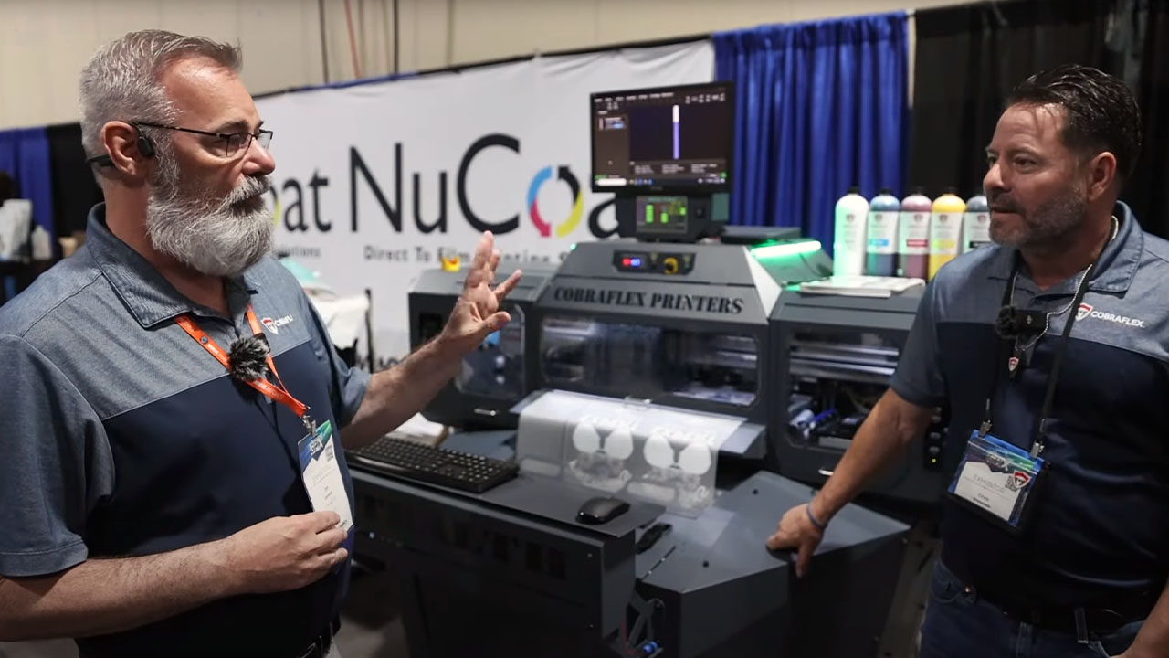 NuCoat Unveils The Cobraflex CF-24 Stealth DTF Printer