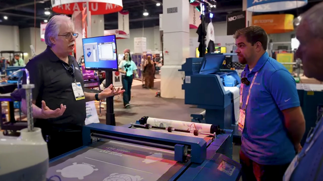 M&R Tech Preview For DTF Printing From Printing United 2024