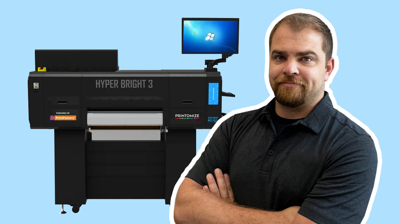 Hyper Bright 3: The 9-Color DTF Printer At Impressions Expo