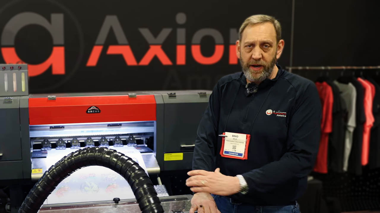 Hands On With Pioneer 24, The 4-Head, 8-Color DTF Printer